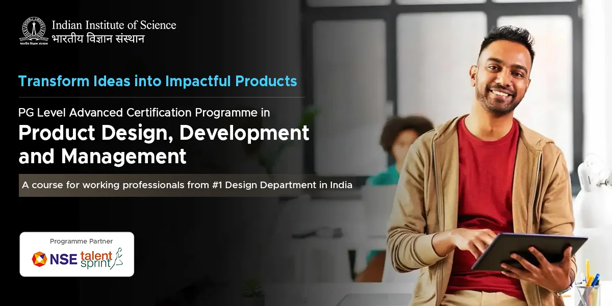 Product Design, Development and Management Course | IISc